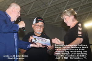 DEBBIE COMBS PRESENTED WITH THE PENNY BANNERSPIRIT OF EXCELLENCE AWARD ...
