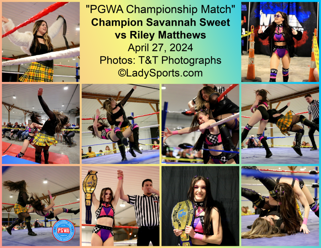 PGWA Championship Match – LadySports – Home of the PGWA